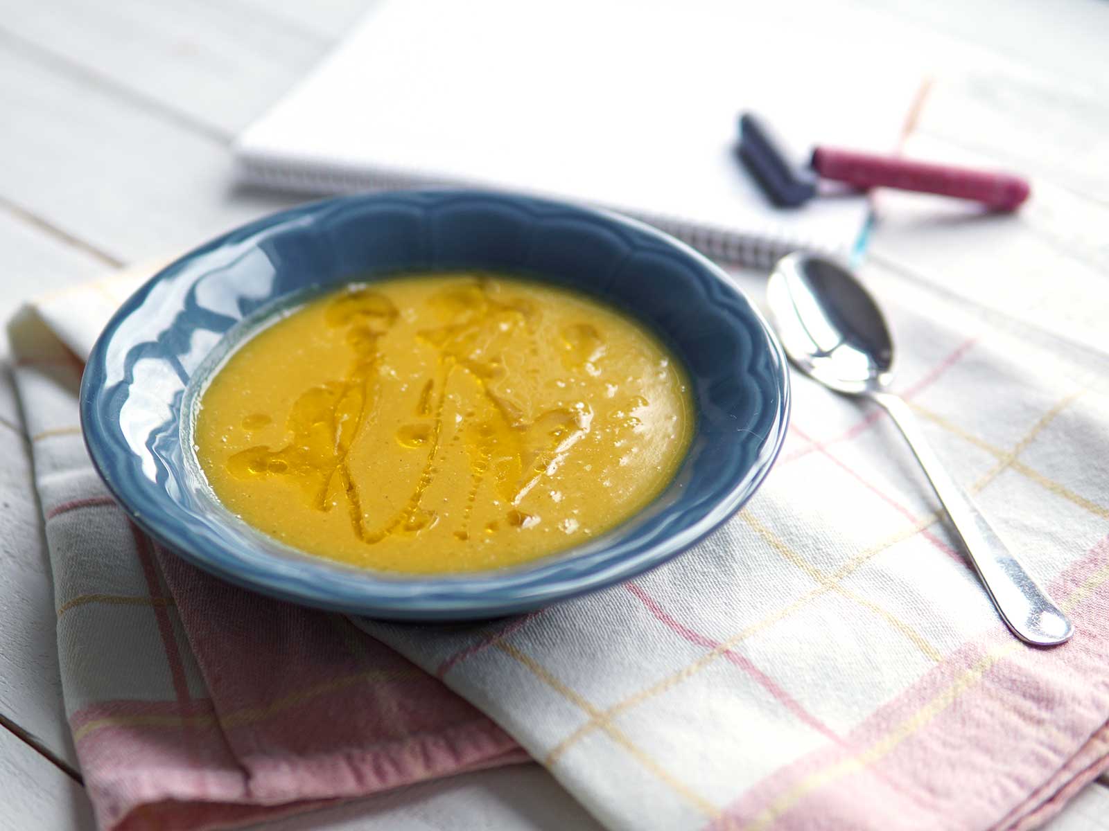 Sopa de couve-flor e brócolos - Sopa da Semana #07 - Na Cadeira da Papa