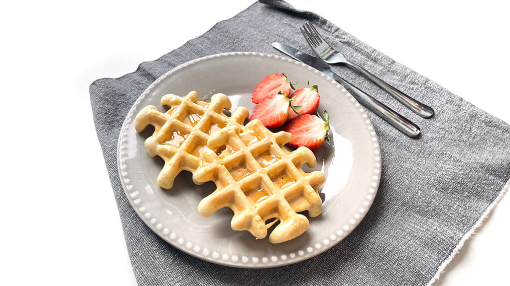 A melhor receita de waffles - Na Cadeira da Papa